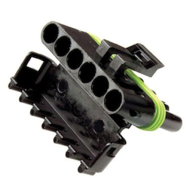 FEMALE 6 CAVITY CONNECTOR